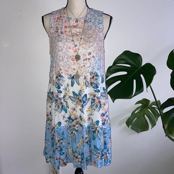 Penelope Rose | Dresses | Nwt Penelope Rose Womens Floral Tiered Summer ...